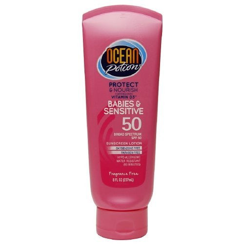 Ocean Potion Sensitive Sunscreen Lotion SPF 50 The Beauty Bliss